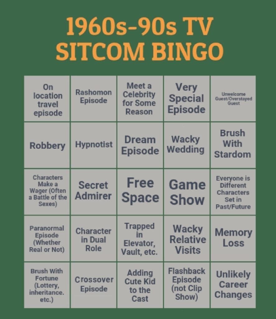 Playing TV Bingo With Charles in Charge