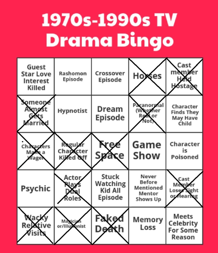 Playing TV Bingo With Little House on the Prairie