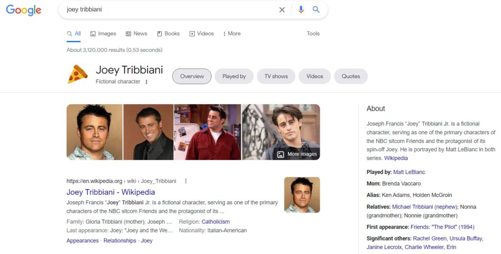 All Seven of Google’s Friends Easter Eggs – Pop Culture References