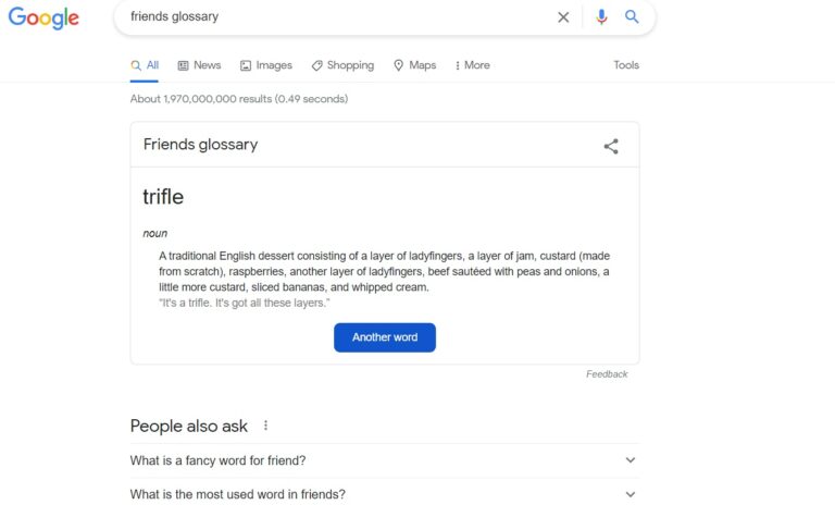 All Seven of Google's Friends Easter Eggs