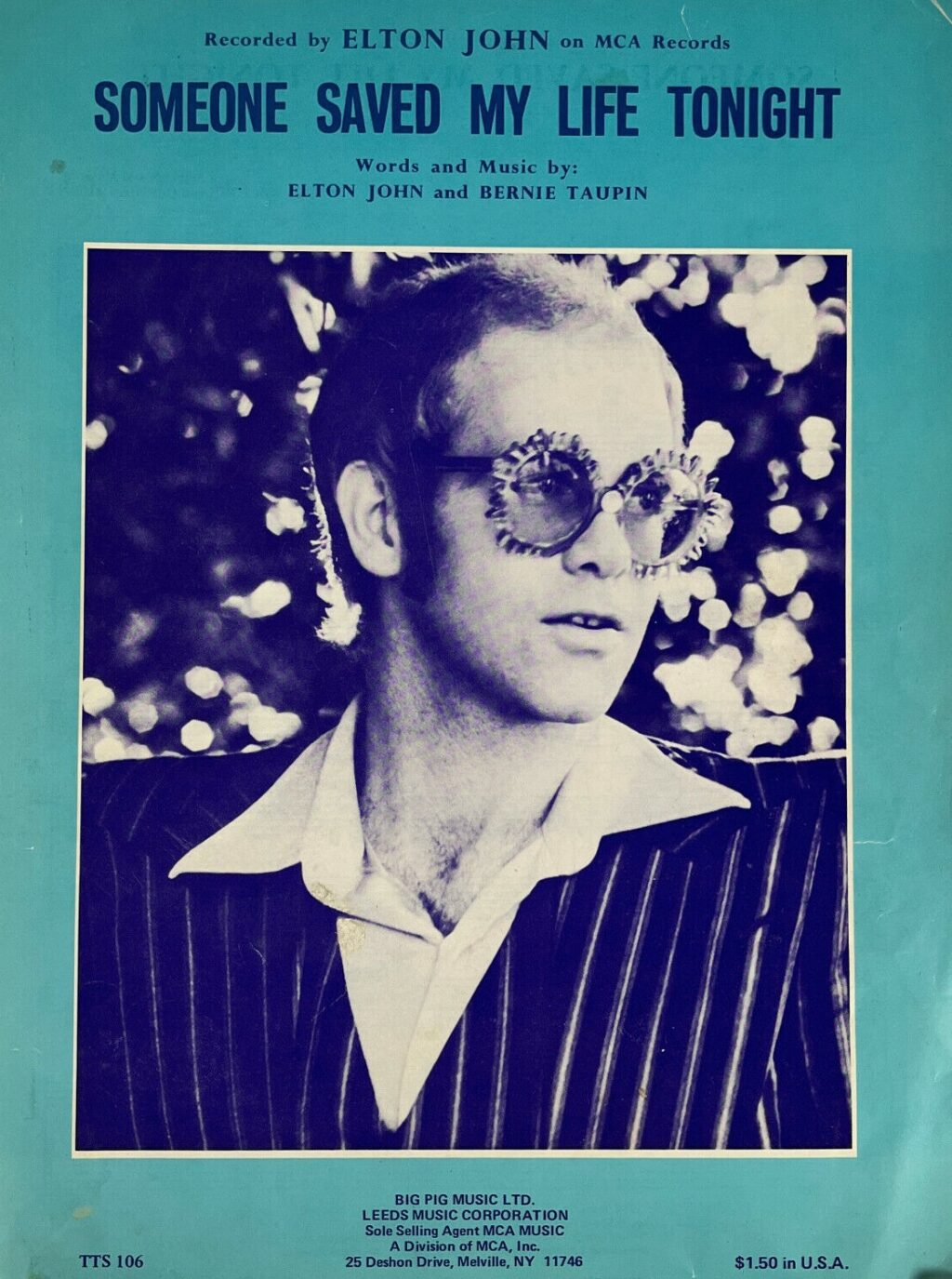 Who Was the 'Someone' From Elton John's 'Someone Saved My Life Tonight'?