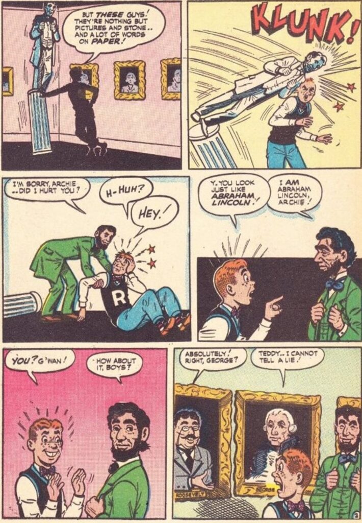 Archie Mondays: Who Was the First President That Archie Met in the Comics?