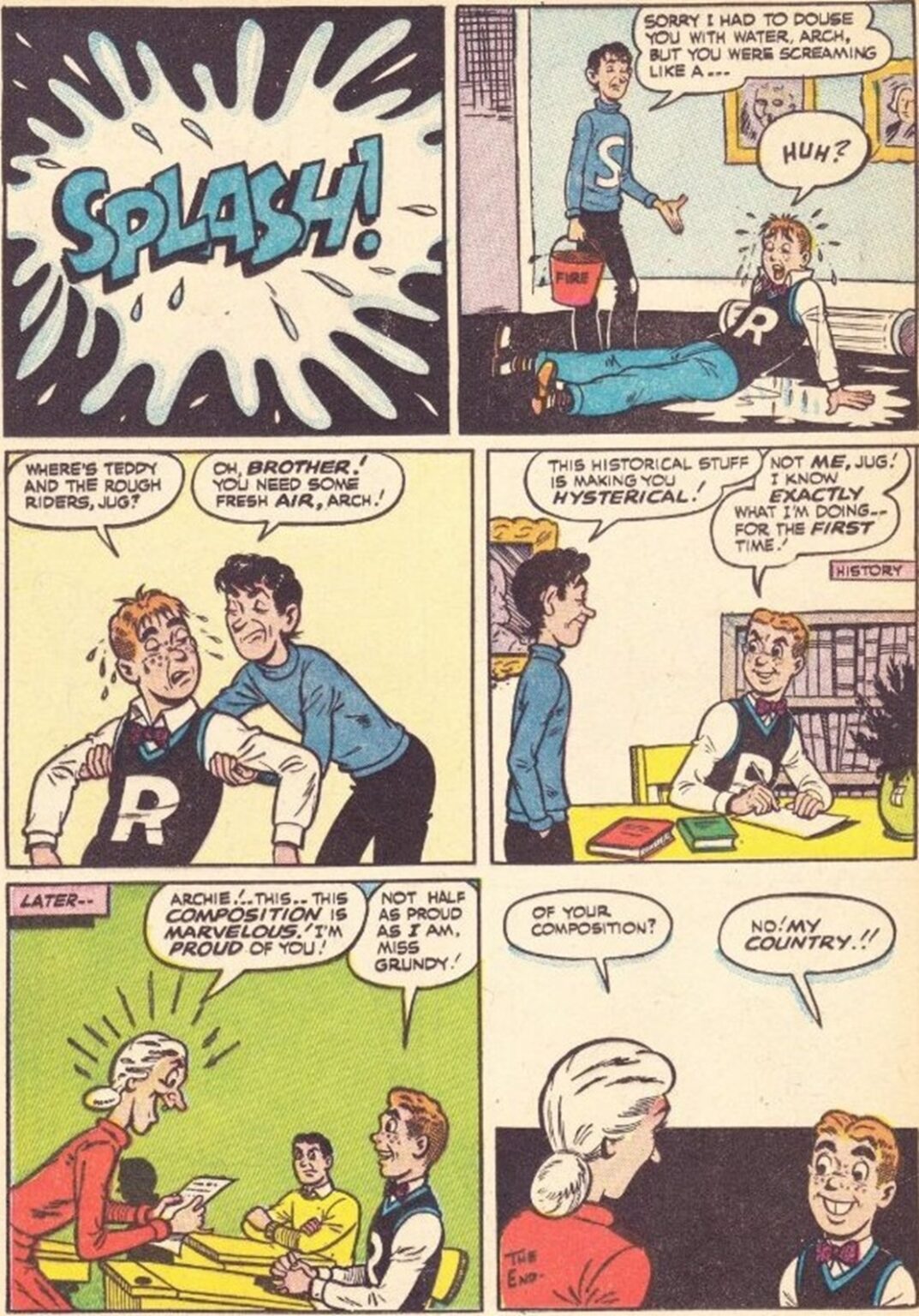 Archie Mondays: Who Was the First President That Archie Met in the Comics?
