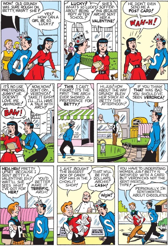 Archie Mondays: Who Did Archie Give a Valentine to First - Betty or ...