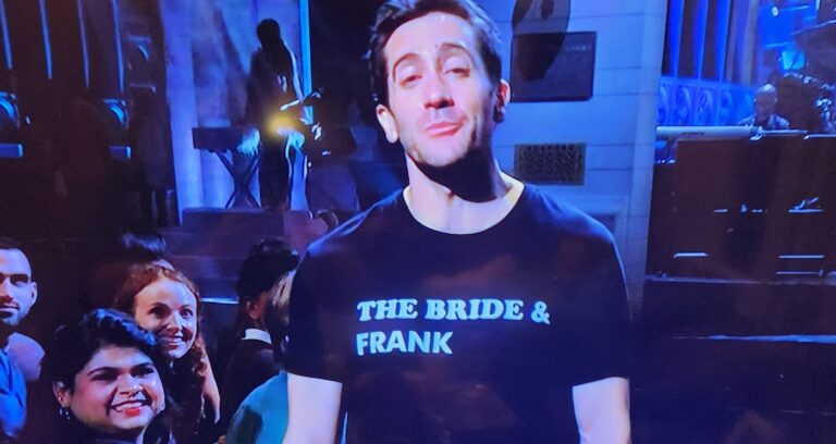 What Was Jake Gyllenhaal's 'The Bride & Frank' Shirt Referencing?